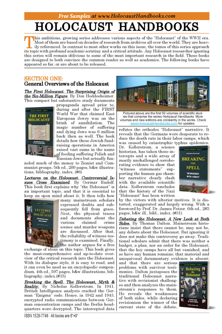 Holocaust Handbooks & Documentaries | Holocaust Handbooks